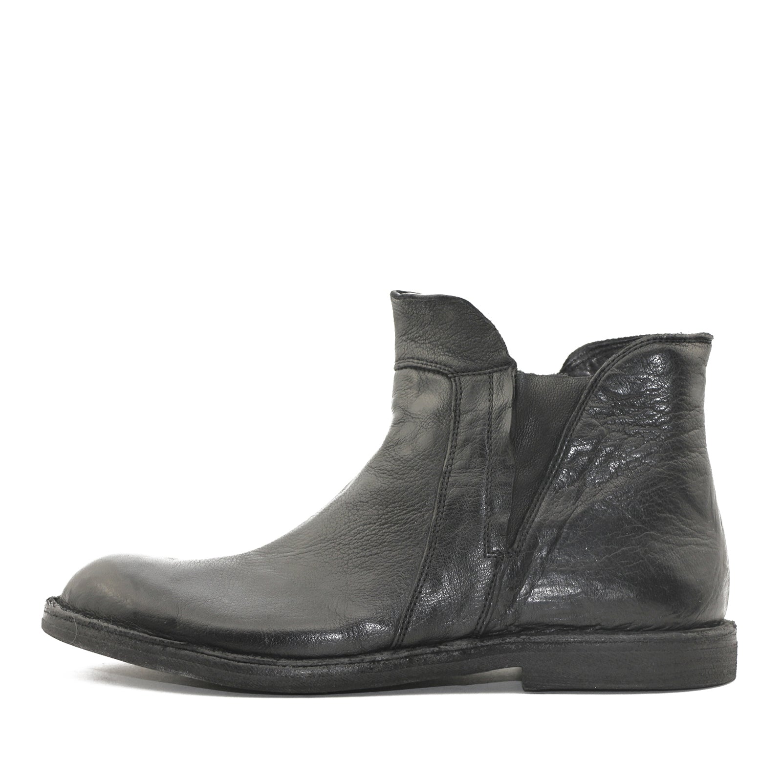 Bubetti 9862 Lux Nero Sort Kort Damestøvle